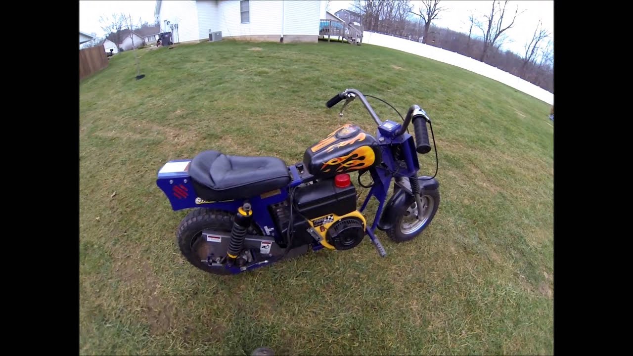 Carter Brothers Shortster Mini Bike - YouTube