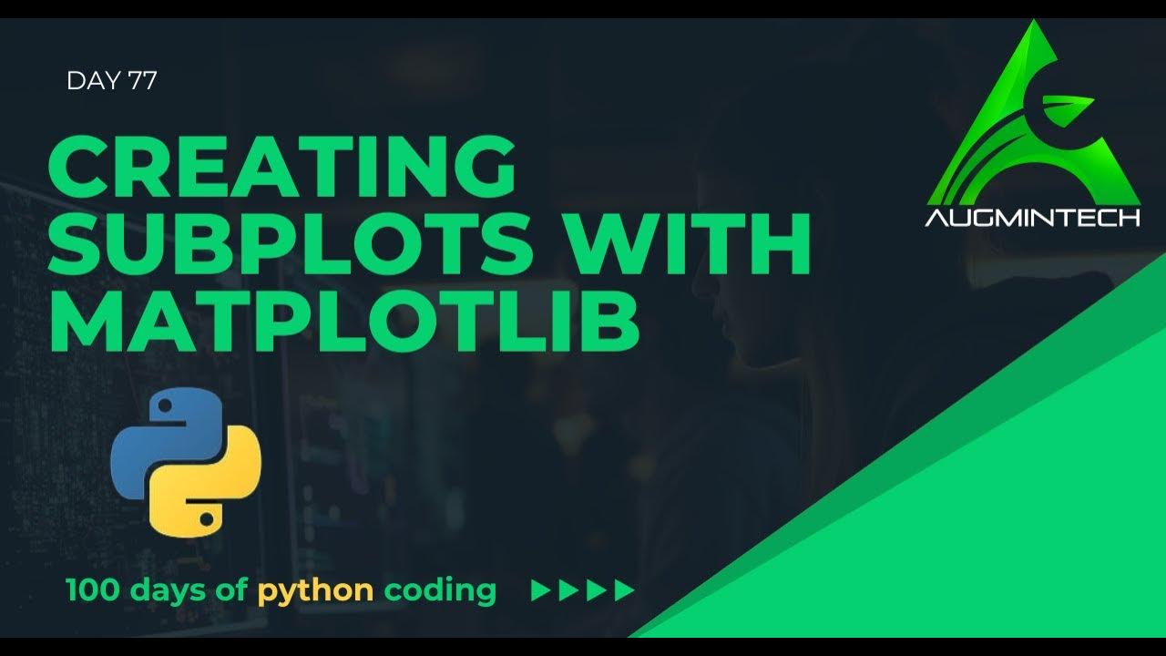 Day77: Display Multiple Plots, The subplot() Function, Subplot Title ...