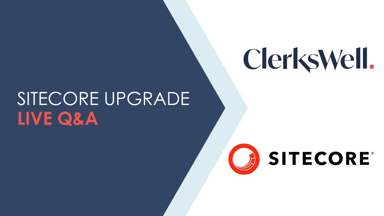 Sitecore Upgrade Live Q&A - YouTube
