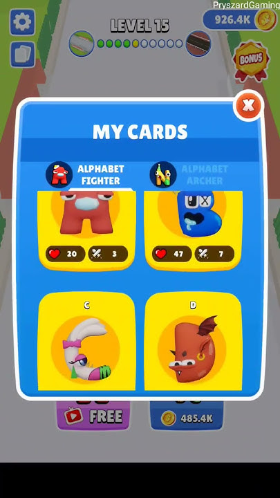 Alphabet Merge: Monster Lore - Gameplay Walkthrough Merge Battles Alphabet Lore (Android, iOS ...