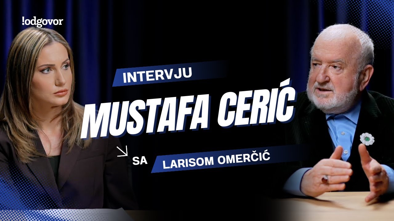 Mustafa Cerić: Ne možemo sjediti u Sarajevu i čekati rješenja - YouTube