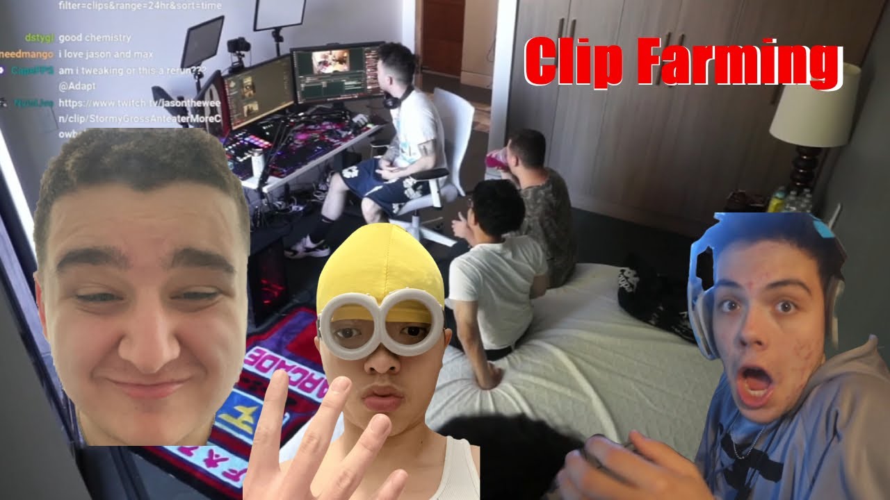Lacy and Jason Clip Farm Faze Adapt - YouTube
