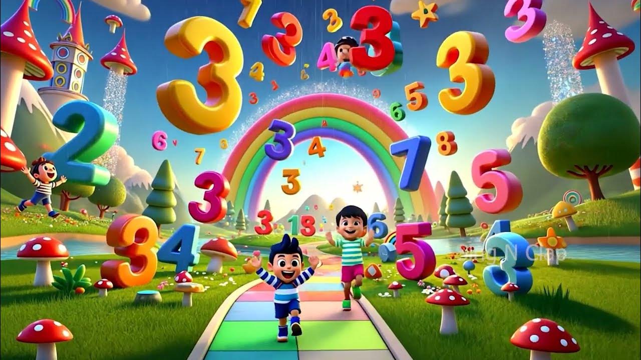 Sing & Count from 1 to 10! Educational Numbers | Sing N Clap Kids ...