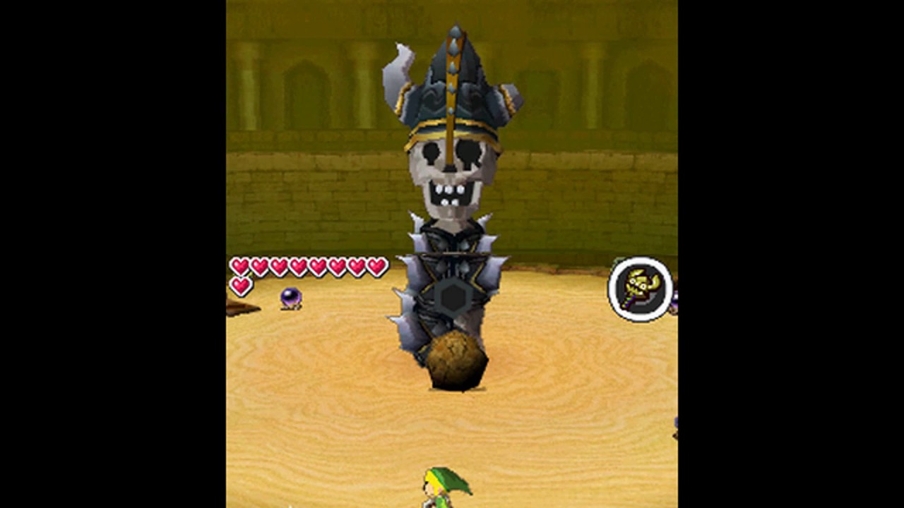 The Legend of Zelda: Spirit Tracks Boss 6 - Skeldritch - YouTube