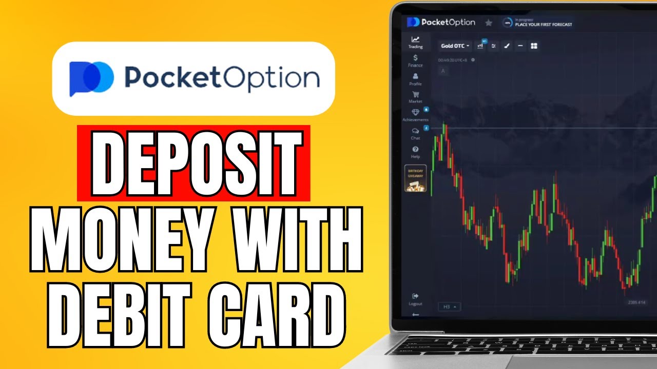 How To Deposit Money on Pocket Option with Debit Card (2024) Step by ...