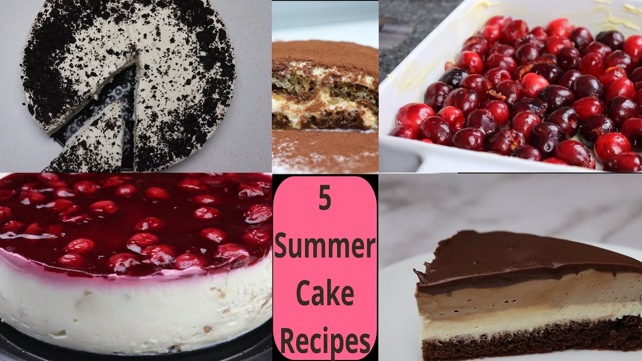 Cool Off with These Summer Cake Recipes | A&A Homemade - YouTube