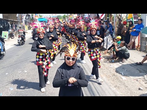 JOGET ibu ibu STW CantiK warga KROYO BRINGIN // KARNAVAL 2025