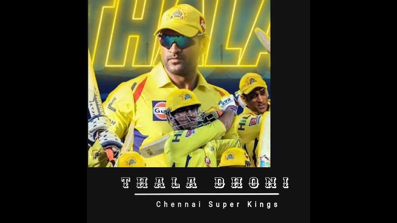CSK Thala Doni - YouTube