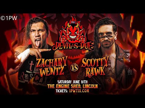 Zachary Wentz vs Scotty Rawk / Singles Match / 1PW Devil's Due 2023 / WWE 2K23