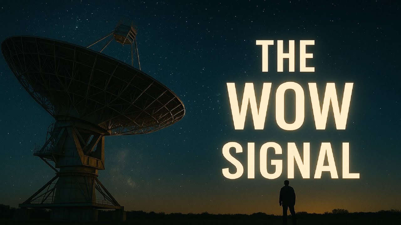 We Heard It From Space? The Wow Signal Explained - YouTube