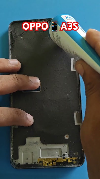 OPPO 📱A3S BROKE DISPLAY CHANGE #oppo #broken #tech #repair #mobilereapring - YouTube