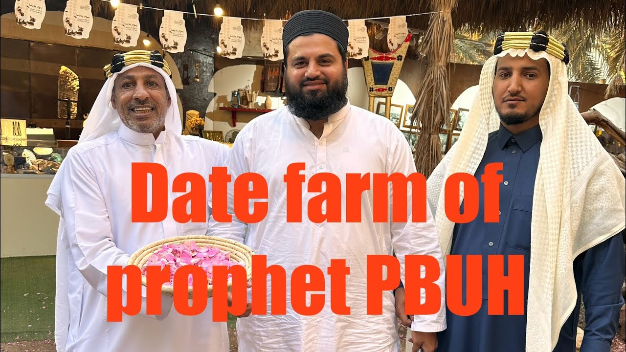 Beautiful Date Farm of Prophet Muhammad PBUH. - YouTube