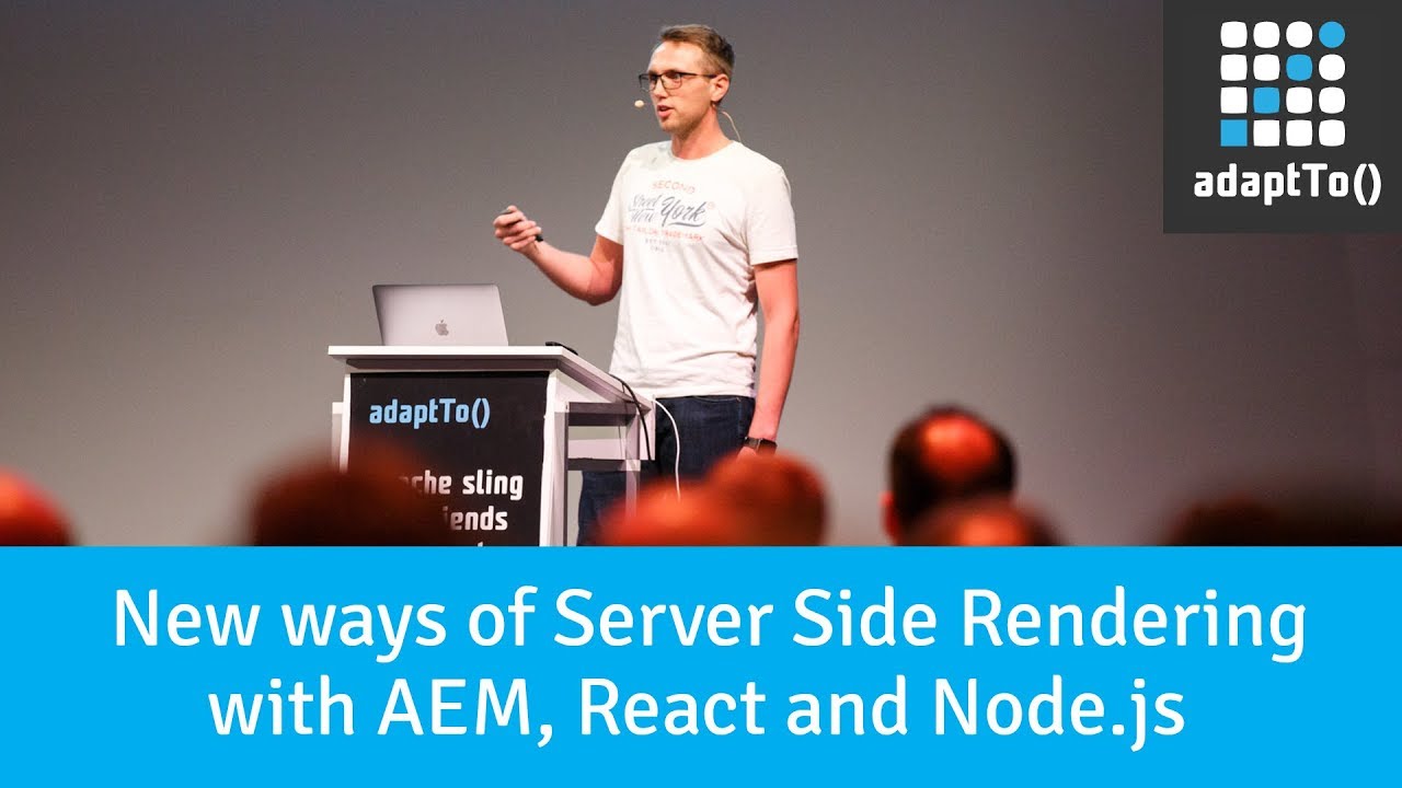 New ways of Server Side Rendering with AEM, React and Node.js - adaptTo ... New ways of Server Side Rendering with AEM, React and Node.js - adaptTo ...