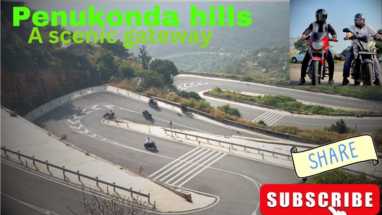 Penukonda hills| Penukonda hills road| Penukonda fort - YouTube