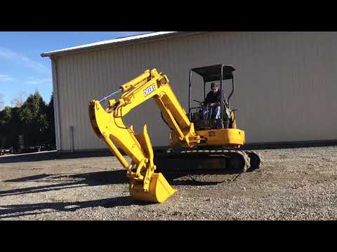 John Deere 50C 1190 working video 2019 - YouTube