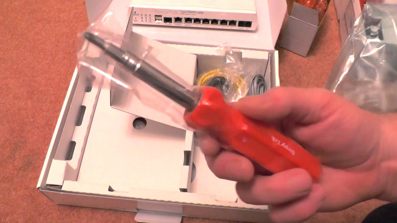 Vigor 2860 - YouTube