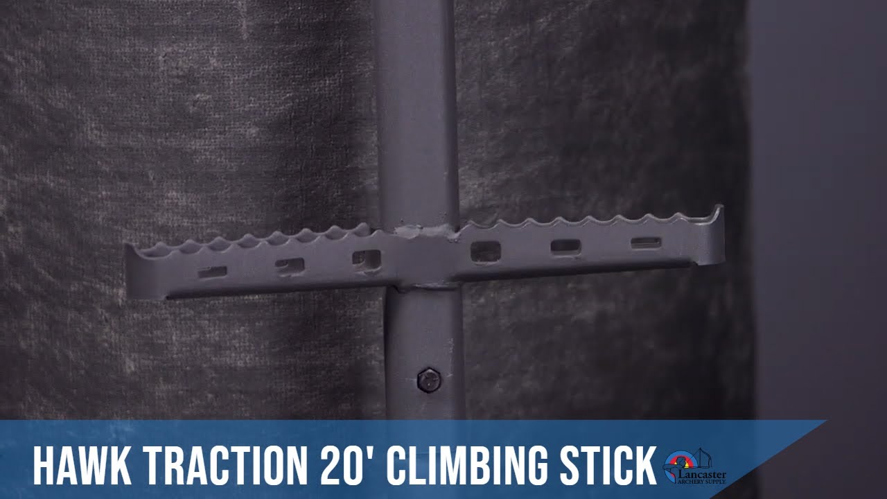 Hawk Traction 20' Climbing Stick | LancasterArchery.com Product Video ...