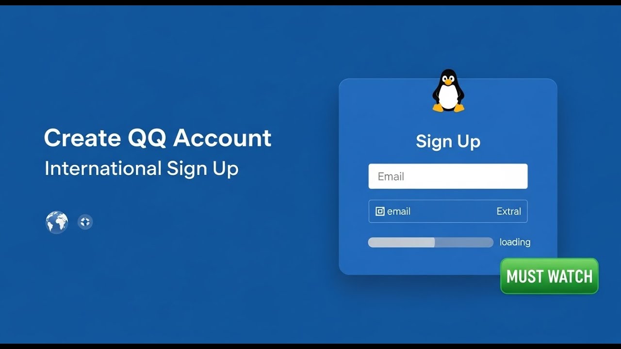 How To Create QQ Account | QQ International Sign Up (2025) - YouTube