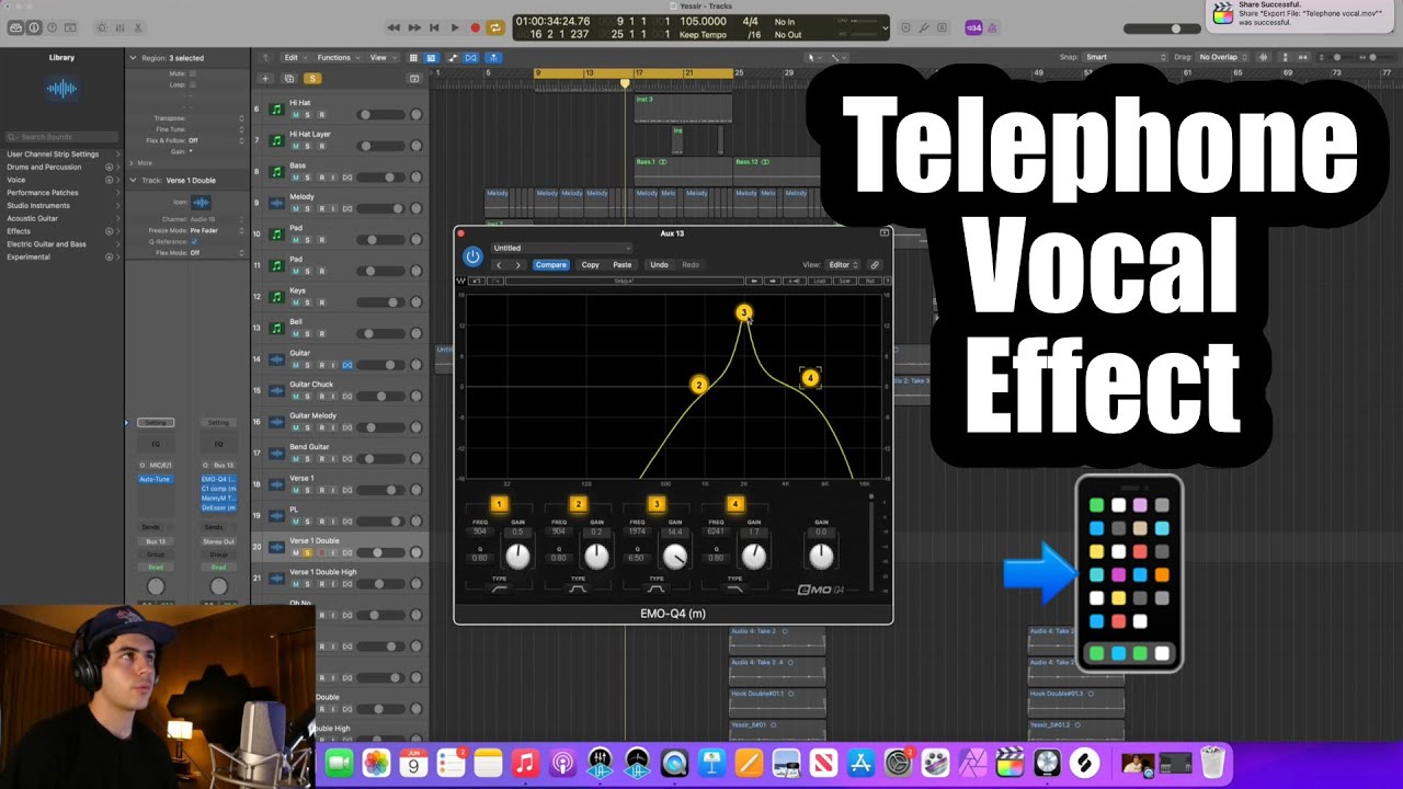 Telephone Vocal Effect in Under 3 Minutes - YouTube