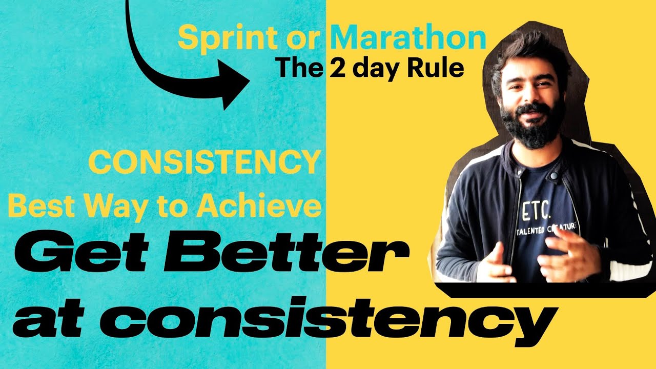 Consistency is important | Get Better at Consistency | Being Consistent ...