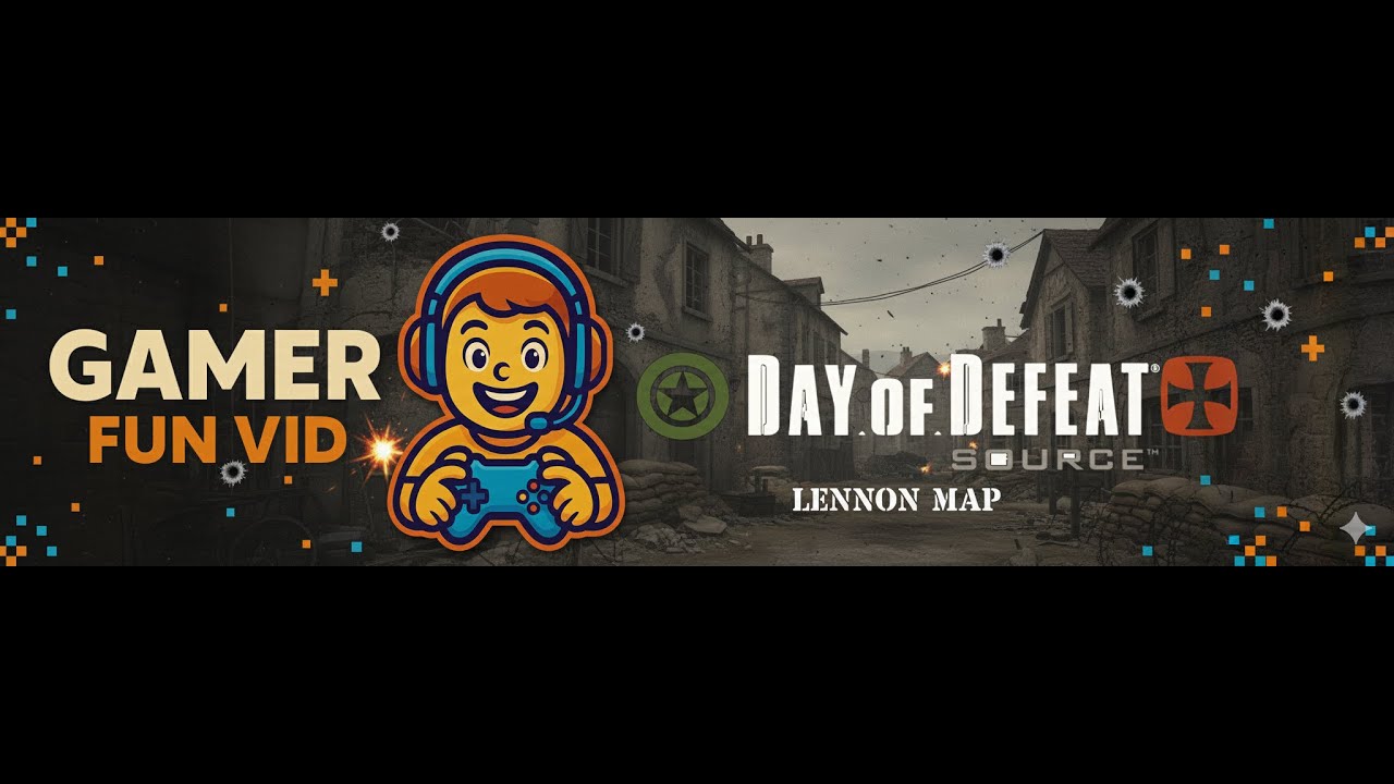 Day of Defeat: Source - Lennon Map Gameplay & Review | WW2 FPS Action ...