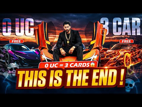 0 UC Mein 3 Cards Se Sports Car 😱 | Luck Ya Trick? | Pubg Mobile | How Brand 