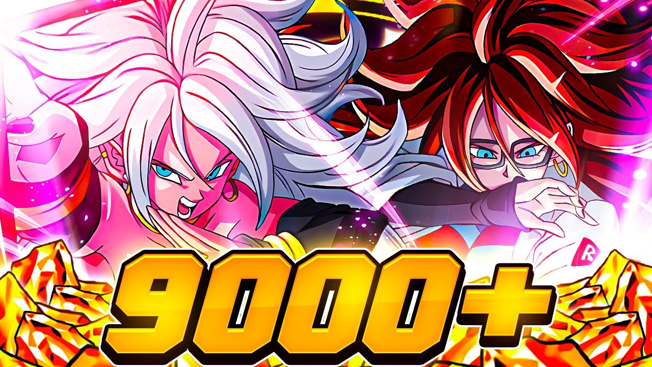 UNDER 3000 STONES USED!! Android 21 FighterZ Crossover Summons | DBZ ...