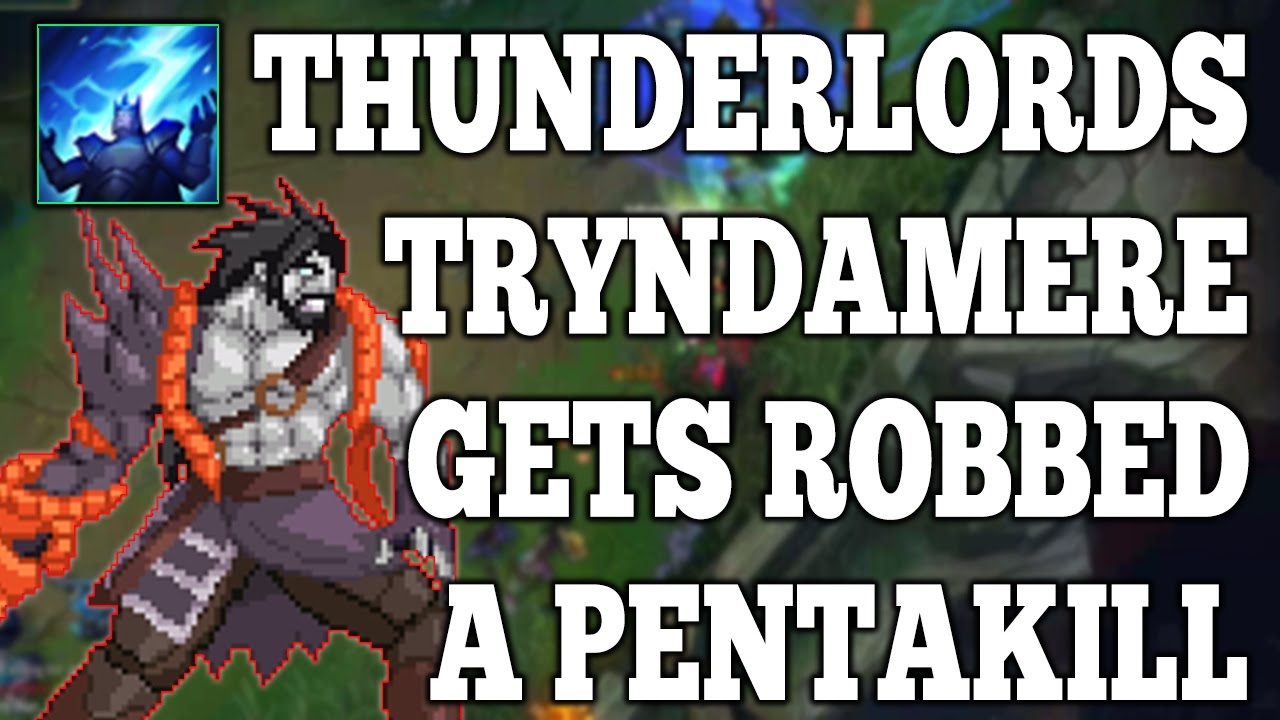 AP RUNES + THUNDERLORDS TRYNDAMERE IN PROMOS | DELUSIONAL TRYND MAIN ...