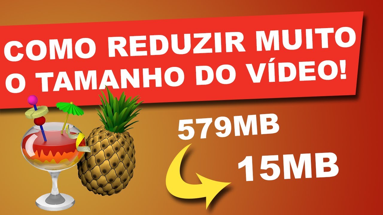 👨🏻‍🏫 TUTORIAL | Como REDUZIR tamanho de vídeo SEM PERDER QUALIDADE ...