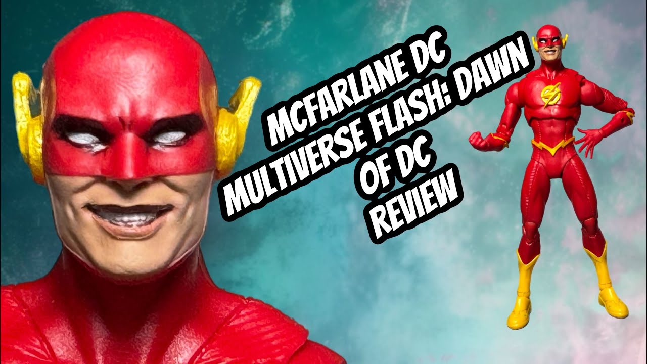 McFarlane DC Multiverse Dawn of DC Flash Review - YouTube