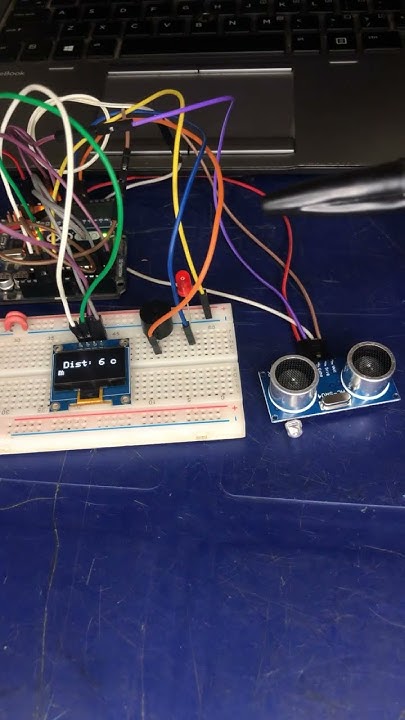 Ultrasonic/Object detector, alerts 🚨 user when object’s 5cm near. #arduino #diy #electronics ...