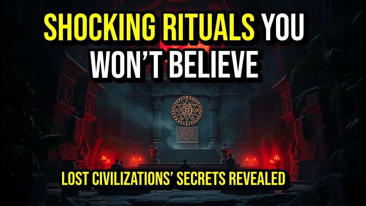 The SECRET RITUALS of Lost Civilizations That Will SHOCK You | Ancient ...