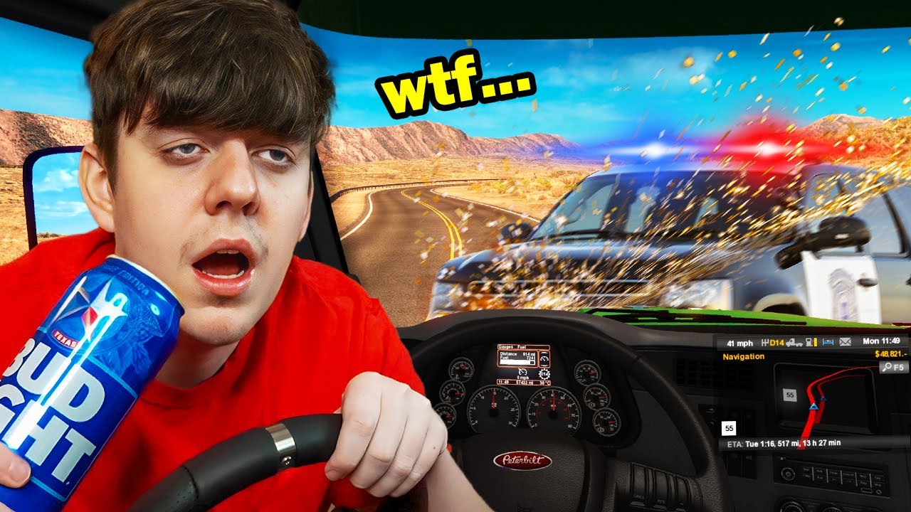DRUNK DRIVING SIMULATOR WITH THE BOYS WAS AWFUL - YouTube