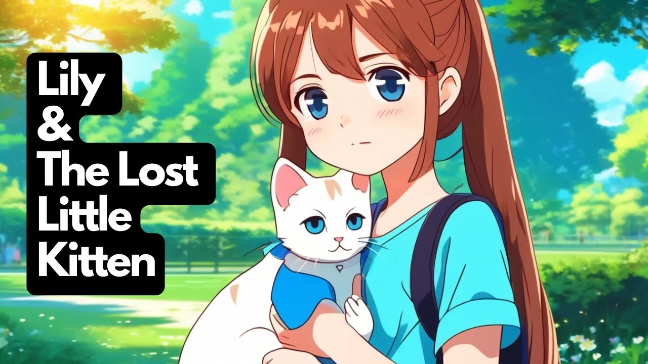 👧Lily and the Lost Little Kitten 🐈 - Kids Story in English | Bedtime ...