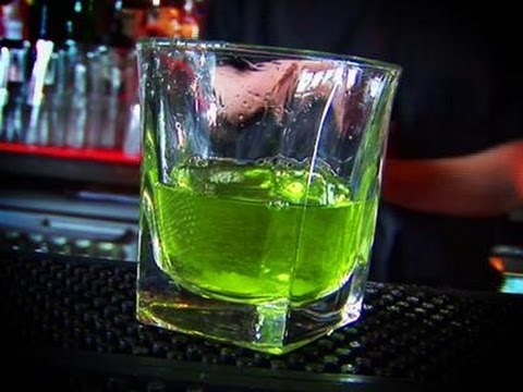 How To Shot Absinthe - YouTube