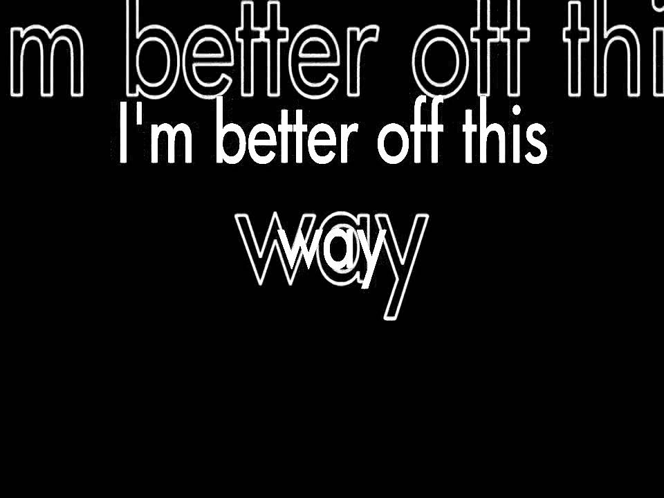 Better Off This Way A Day to Remember Lyrics HD - YouTube