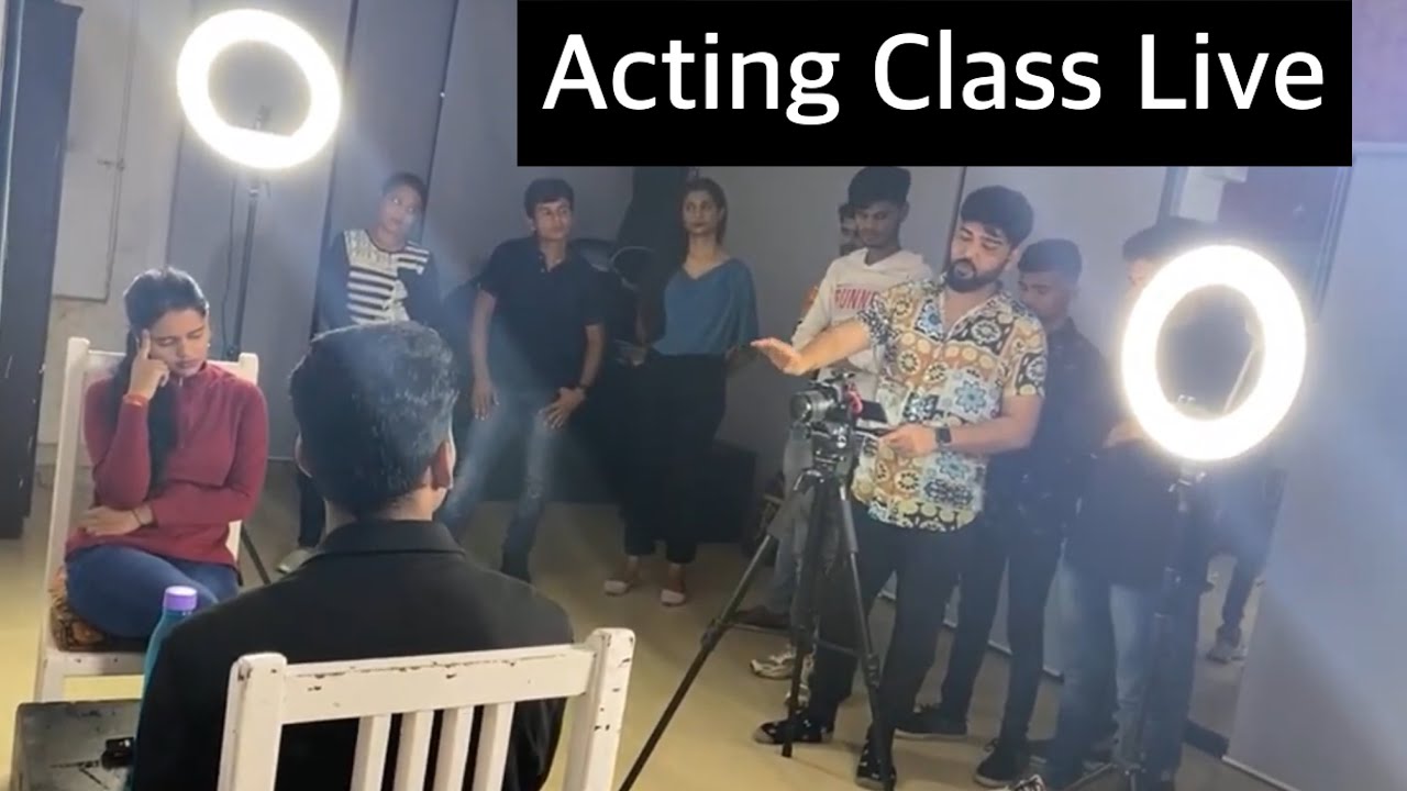 Acting Class Live By Vinay Shakya Youtube