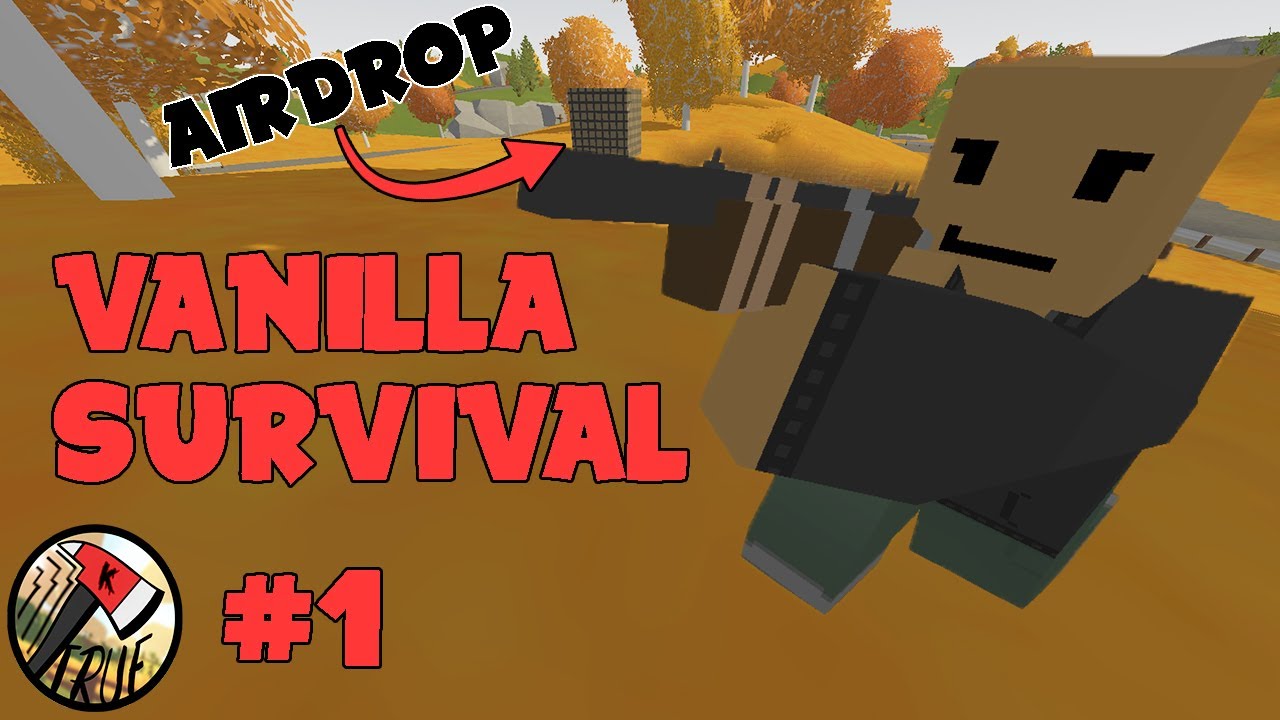 FINDING AN AIRDROP?!? | Unturned Vanilla Survival [1] - YouTube