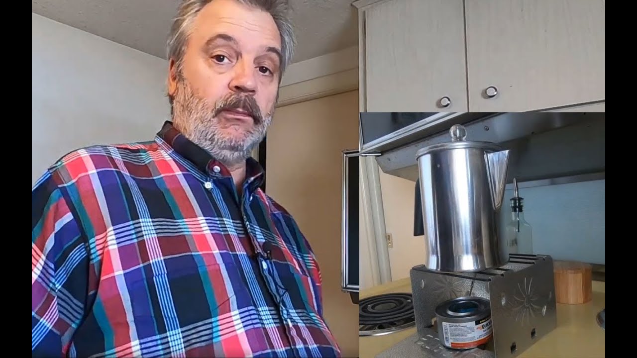 Sterno Coffee test - YouTube