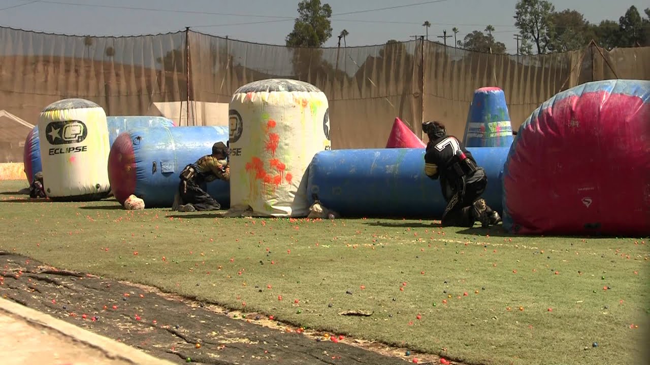 Camp Pendleton Paintball: SD Reign vs. Lyfe Faktion Practice - YouTube
