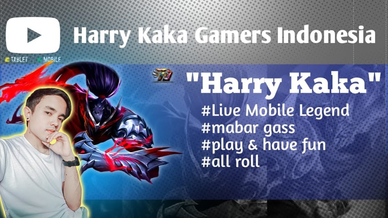 Live Mobile Legend - mabar terus sampe glory - YouTube