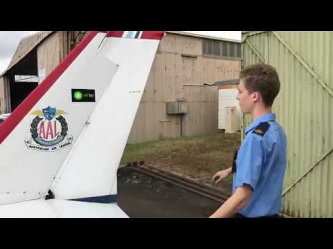 AAL Air Activities Aircraft Pre Flight Walk Around - YouTube