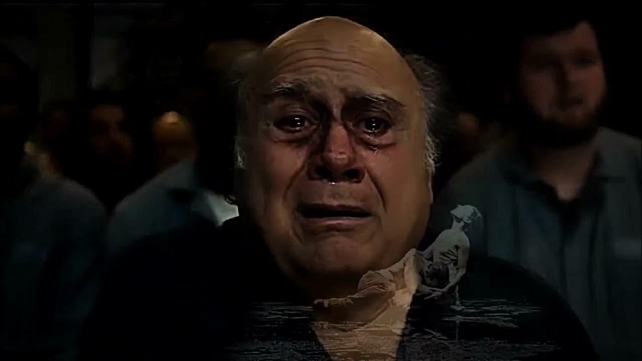Danny Devito crying (cc + free to use) - YouTube
