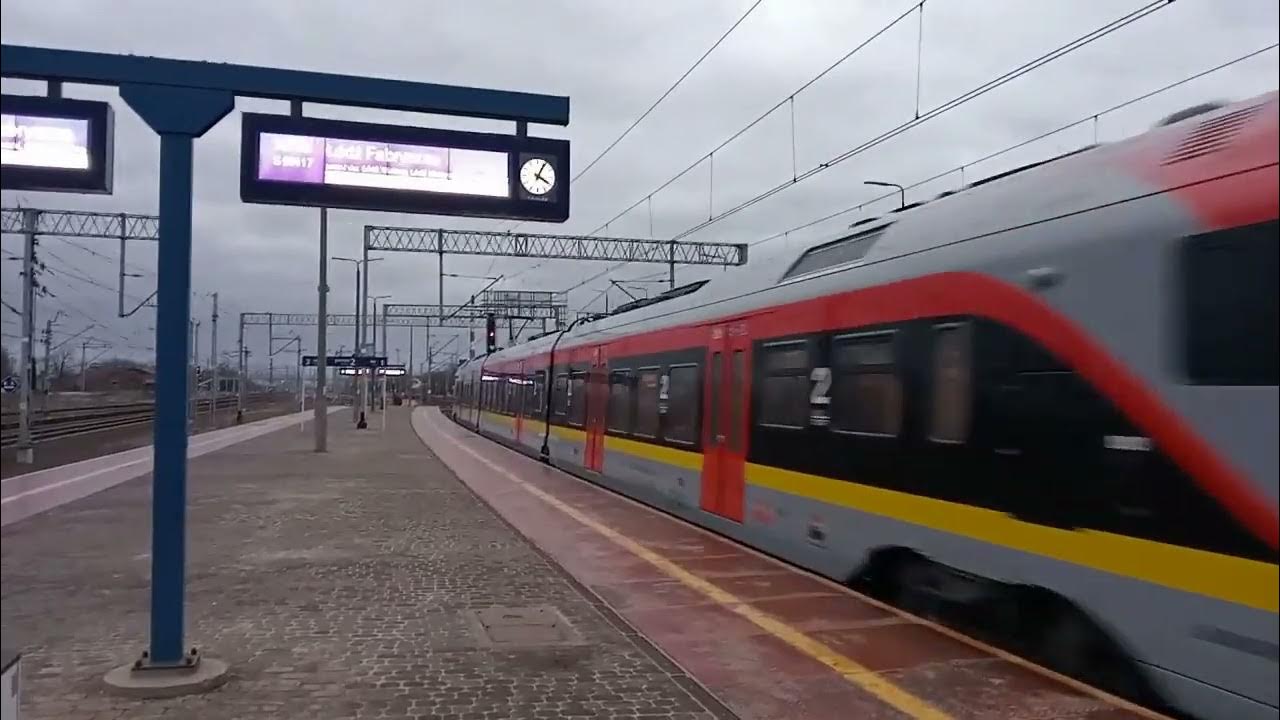 Pociągi na stacji Skierniewice w tym 2 Gagary, Edgar i nie tylko 4.2.2024 - YouTube