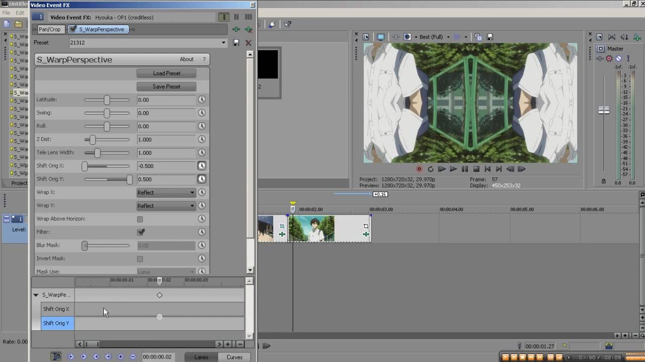 [Sony Vegas Tutorial] wave transition and diagonal transition - YouTube