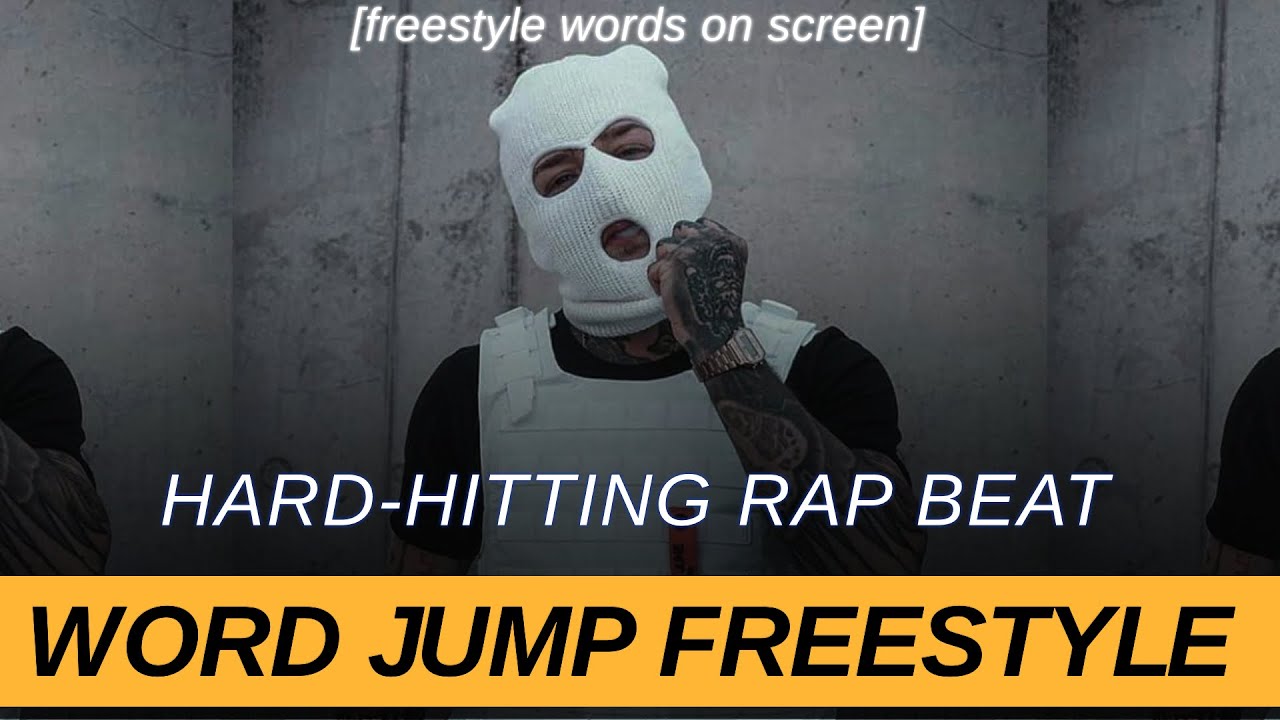 50% rappers CAN'T freestyle with THESE WORDS 👀 [word jump game] Hard ...
