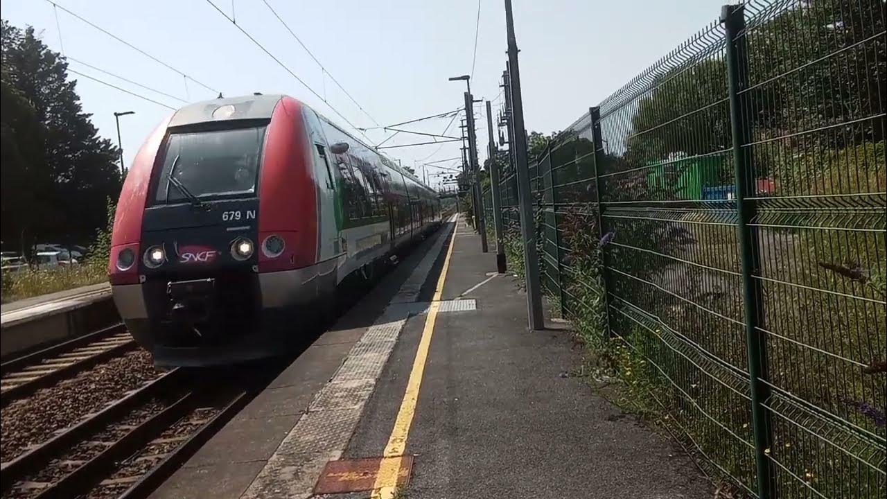 ( Transilien P): Départ d'un AGC Carmillon on était presque à ma Rame - YouTube