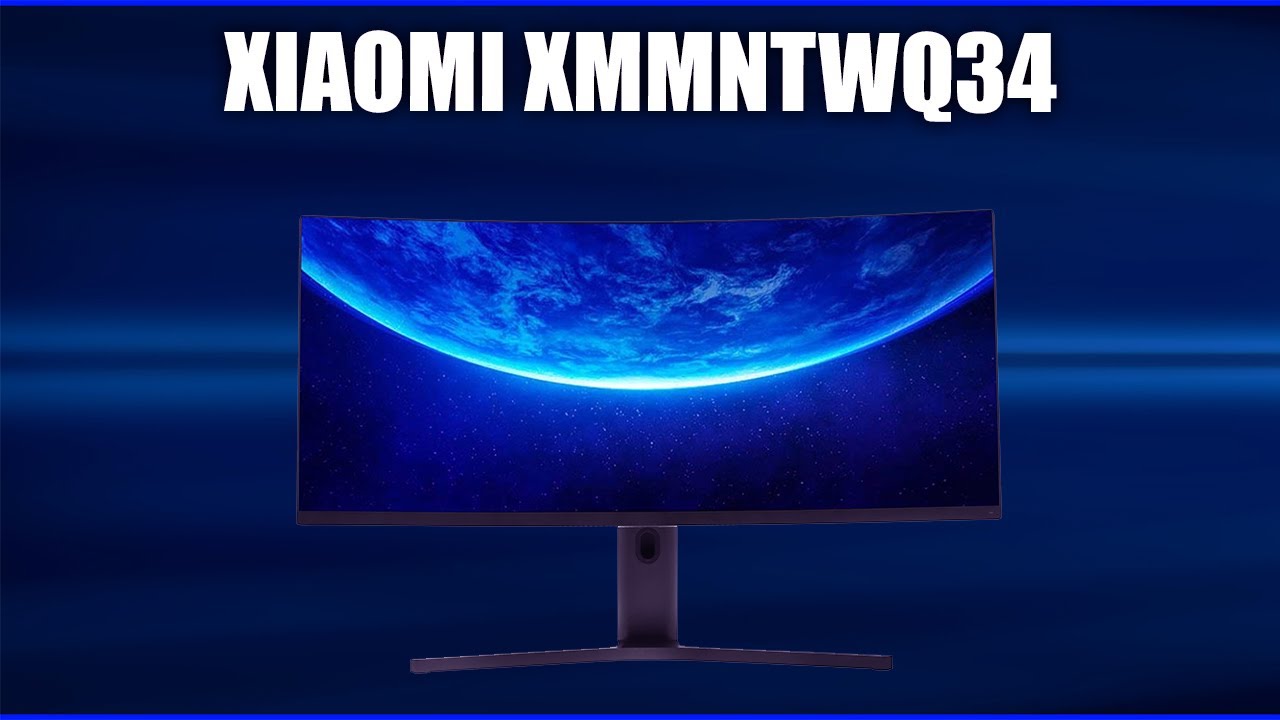 Монитор Xiaomi Mi Curved Gaming (XMMNTWQ34) - YouTube