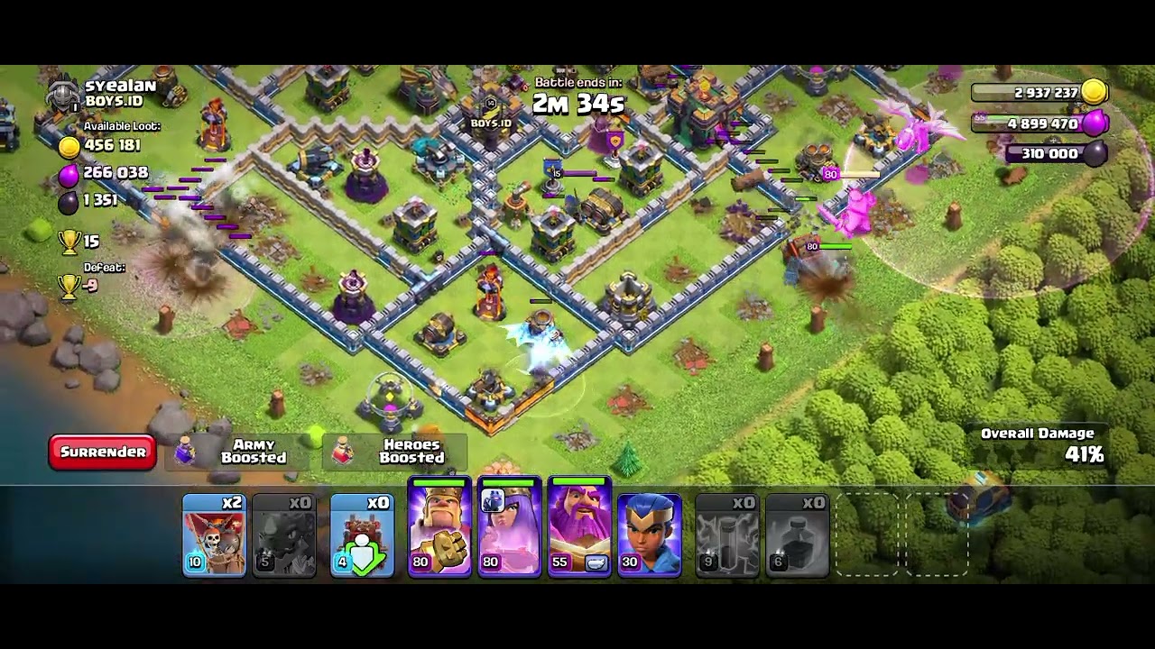 clash of clans game play my account coc 2025 new update mobile 👍💓🙏 ...