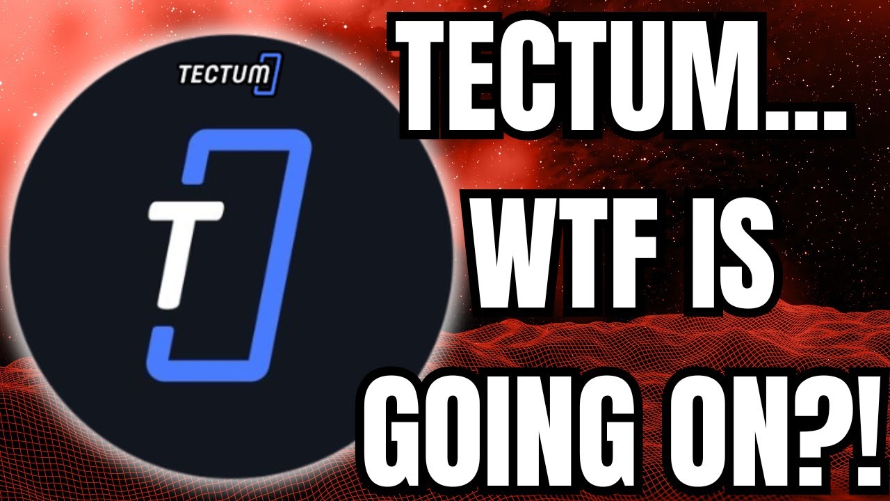 TECTUM (TET) - WHAT'S GOING ON WITH THIS LAYER 1 CRYPTO?! - YouTube